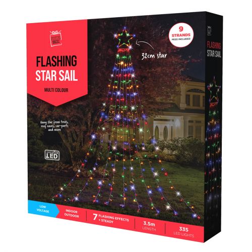 Fairy Teepee Tree Star 3m – Christmas Lights Shop
